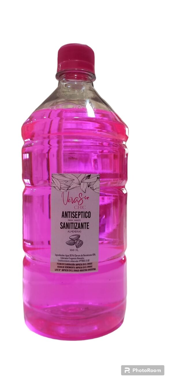 Antiséptico Sanitizante Uñas Chic x 1 litro